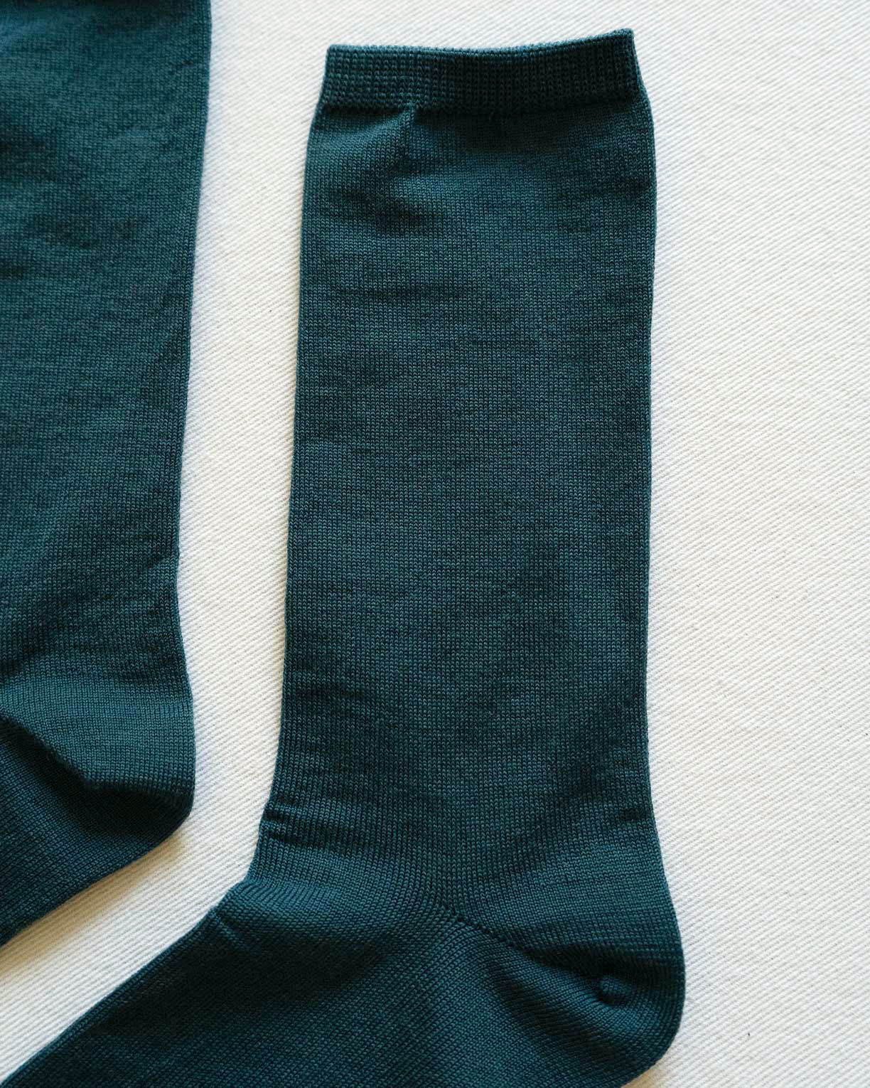 Merino Wool Socks in Ocean Blue